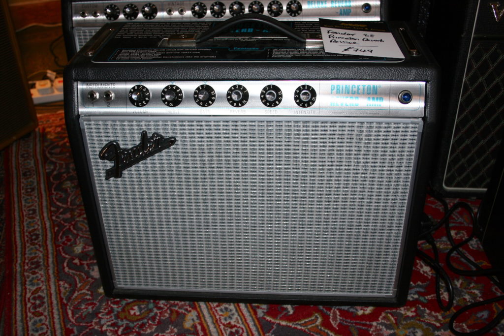 Fender 68 Princeton Reverb RI**SOLD - Amp Guitars, Macclesfield