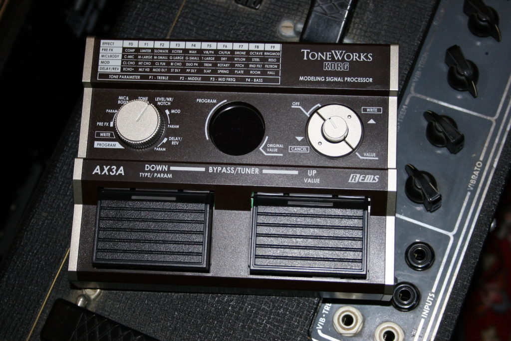 Korg AX3A Acoustic pedal**sold - Amp Guitars, Macclesfield