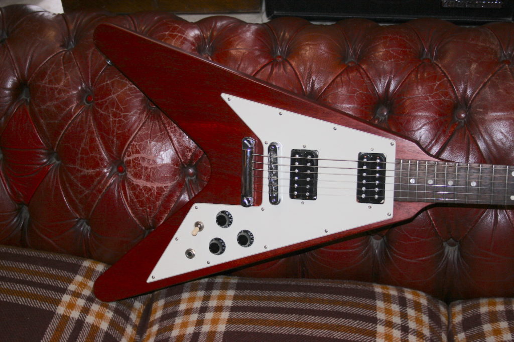 2009 Gibson Worn Cherry Flying V**SOLD - Amp Guitars, Macclesfield