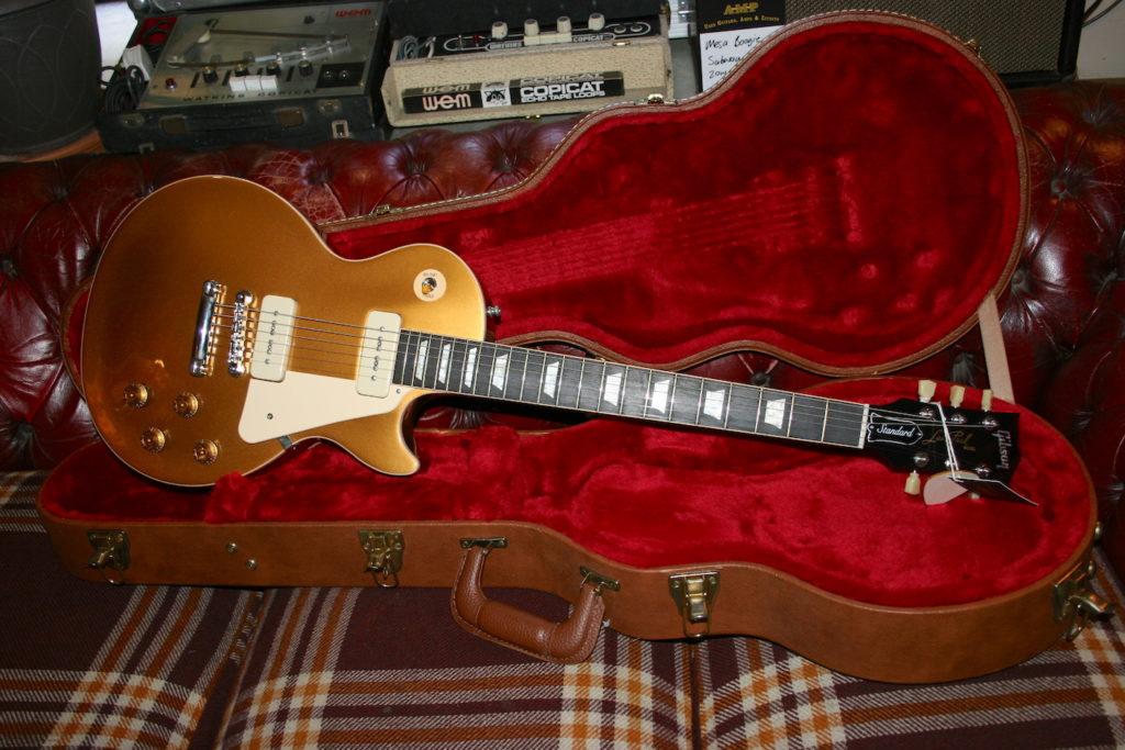 Gibson 2019 Les Paul Standard 50's Goldtop P90s**SOLD - Amp Guitars ...
