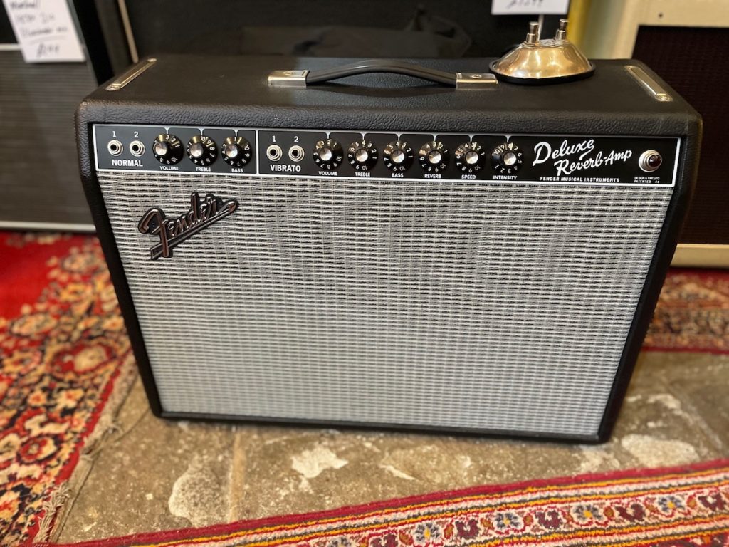 Fender '65 Deluxe Reverb RI**SOLD - Amp Guitars, Macclesfield