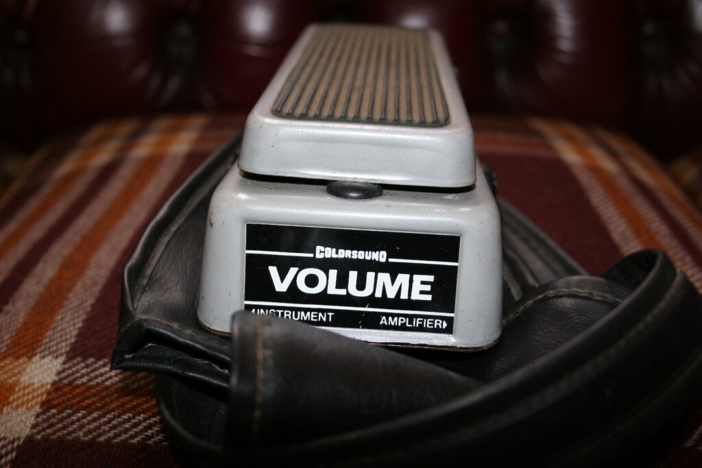 Colorsound Volume pedal 1970's - Amp Guitars, Macclesfield