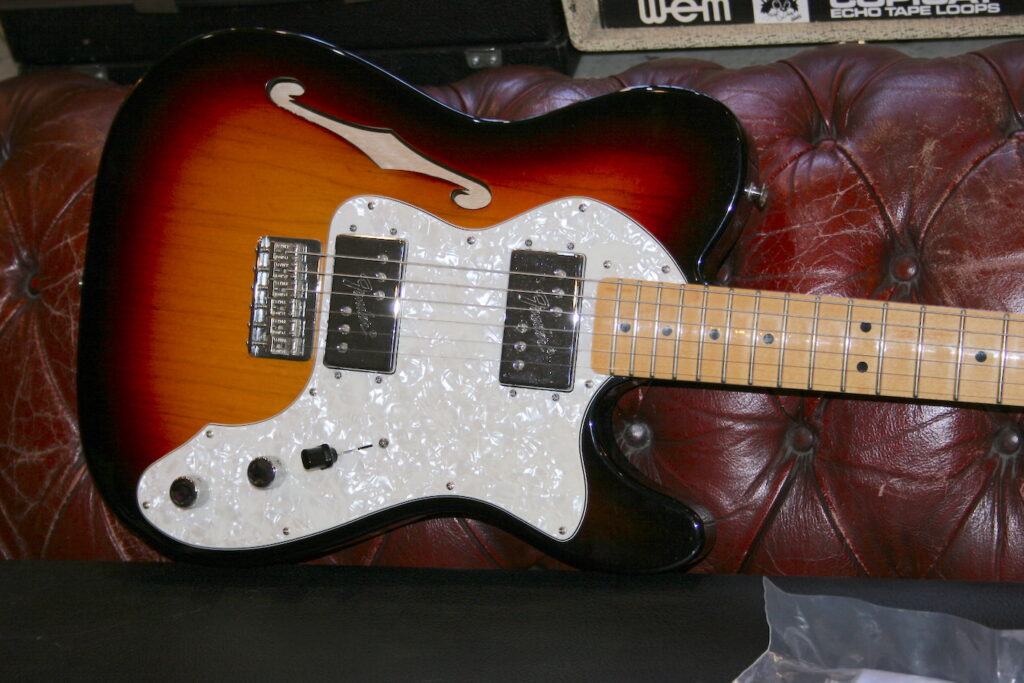 Fender AVRI 72 Deluxe Thinline Telecaster**SOLD - Amp Guitars, Macclesfield