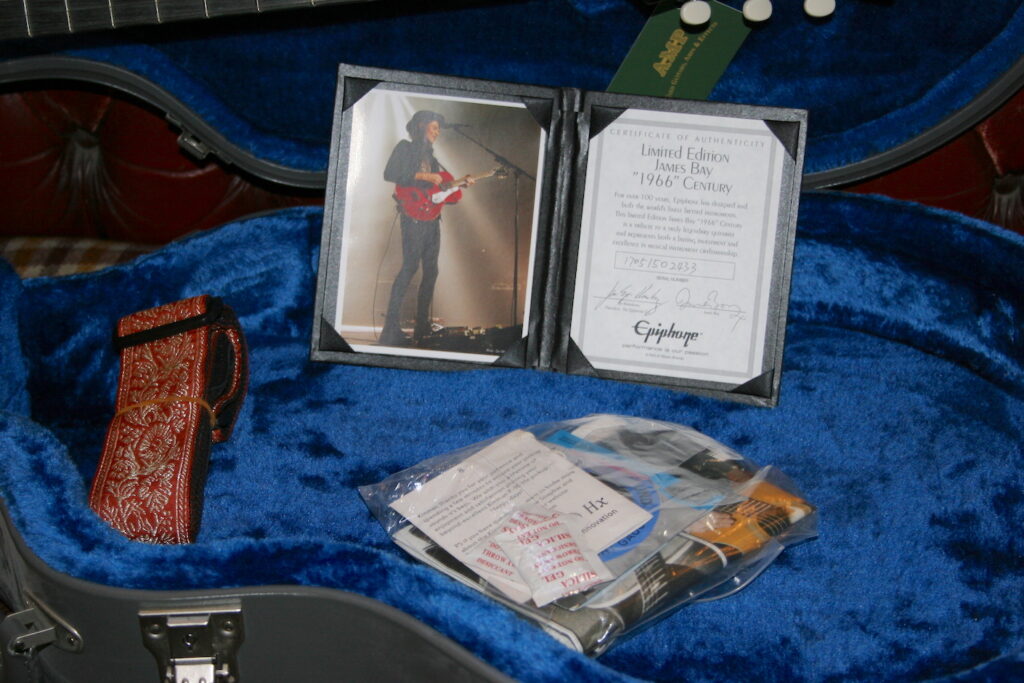 Epiphone James Bay 1966 Century Signature**SOLD - Amp Guitars, Macclesfield