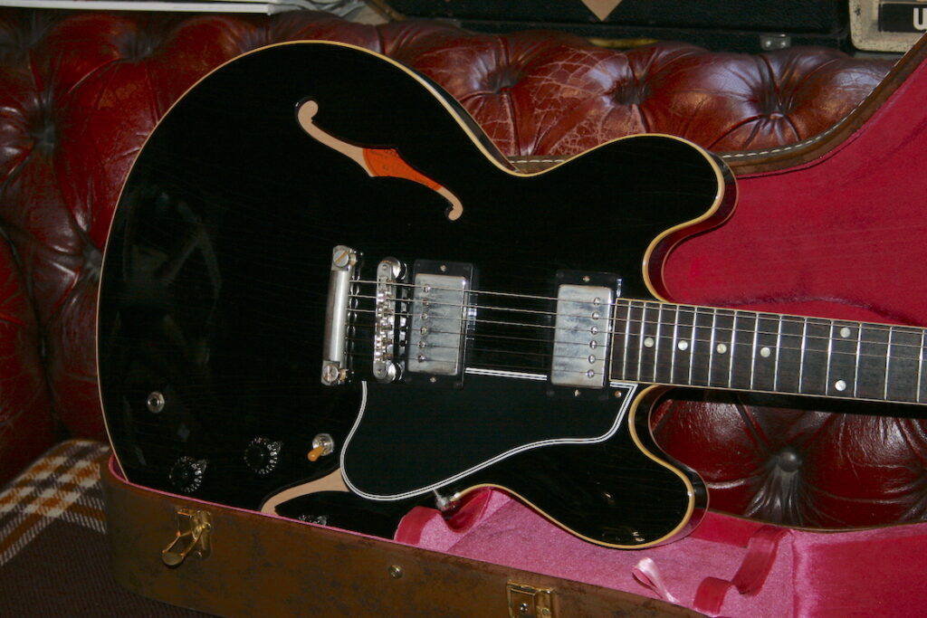 Gibson 2022 ES335 '59 Murphy Lab Ultra Light Aged, Ebony**SOLD - Amp ...