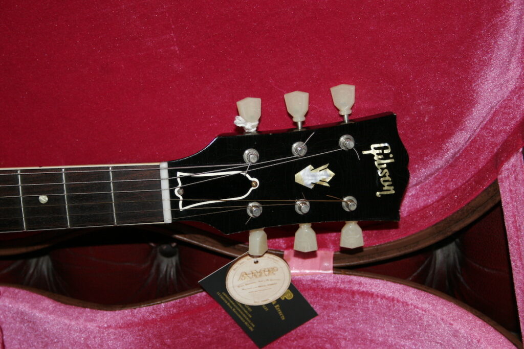 Gibson 2022 ES335 '59 Murphy Lab Ultra Light Aged, Ebony**SOLD - Amp ...