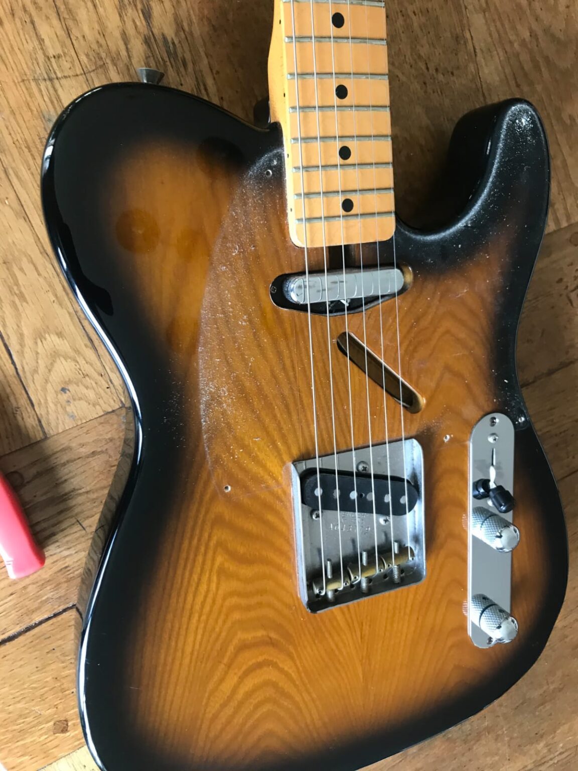 Fender TL52 Telecaster MIJ 1985 Two Tone Burst**SOLD - Amp Guitars, Macclesfield