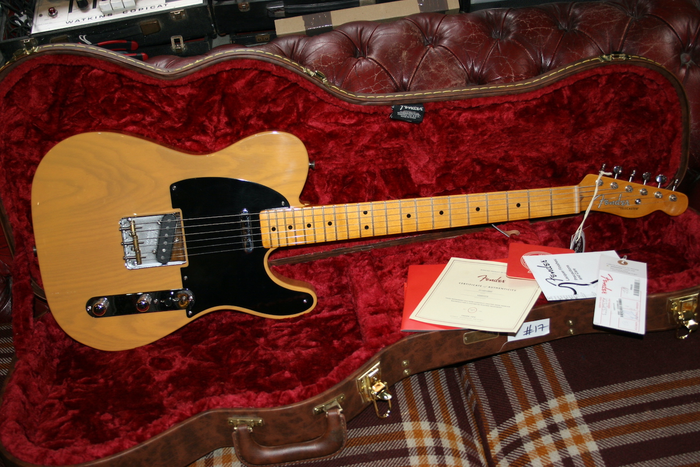 Fender '51 AV II Telecaster Butterscotch**SOLD - Amp Guitars, Macclesfield