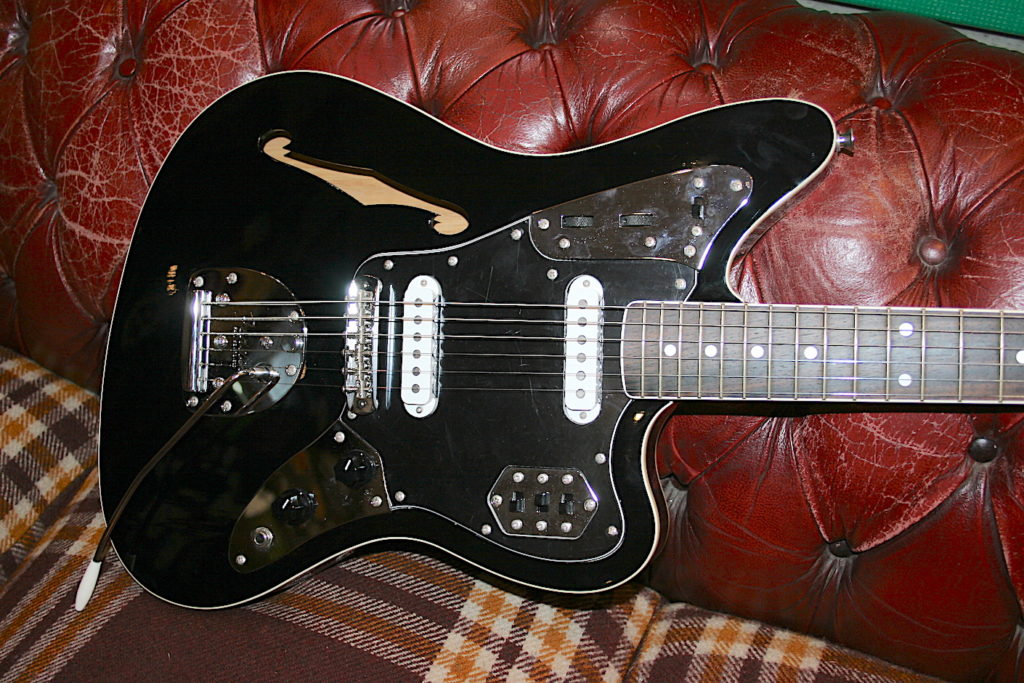 Fender thin line Jaguar MIJ**SOLD - Amp Guitars, Macclesfield