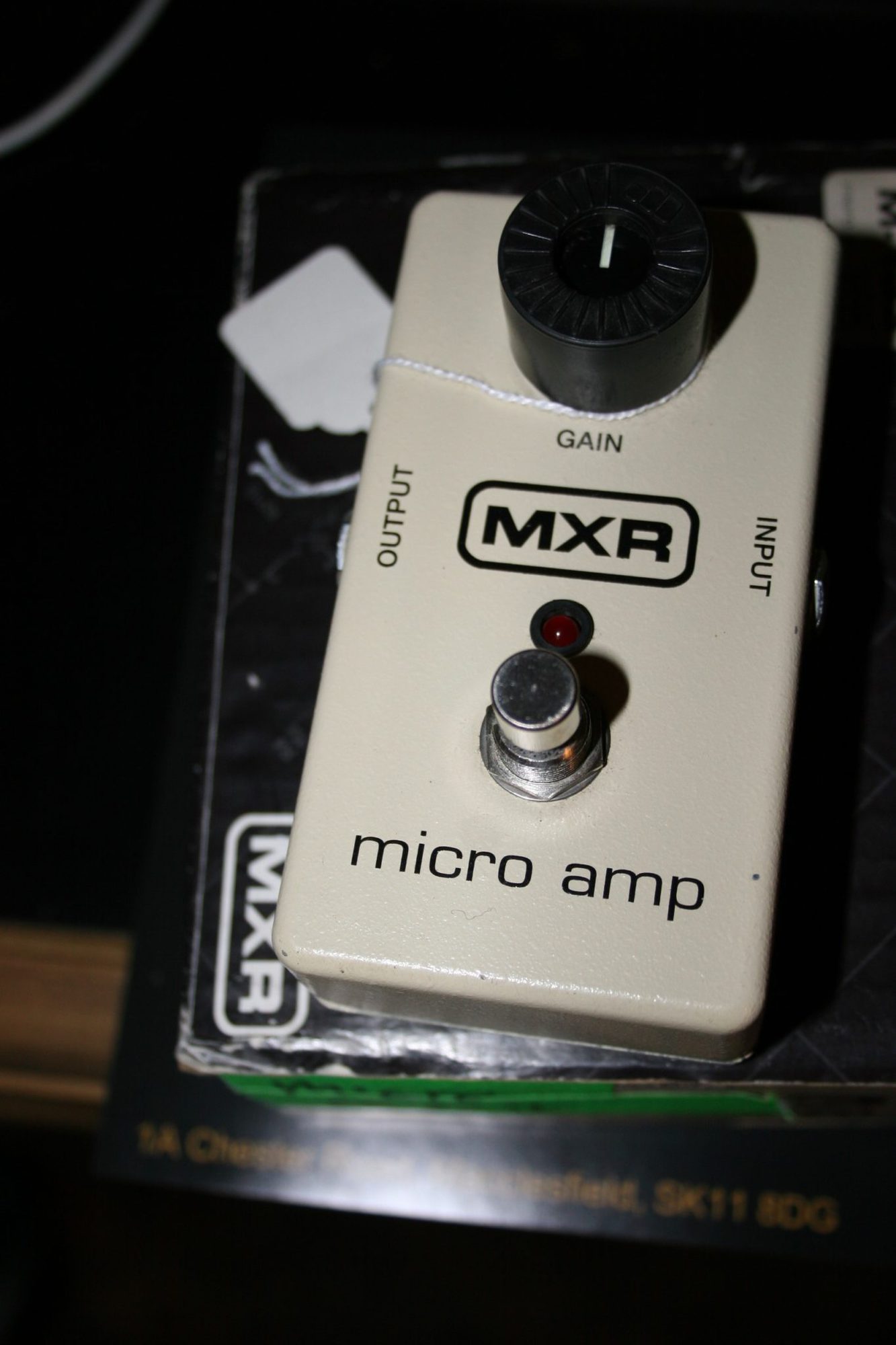 MXR Micro amp linear boost pedal**SOLD - Amp Guitars, Macclesfield