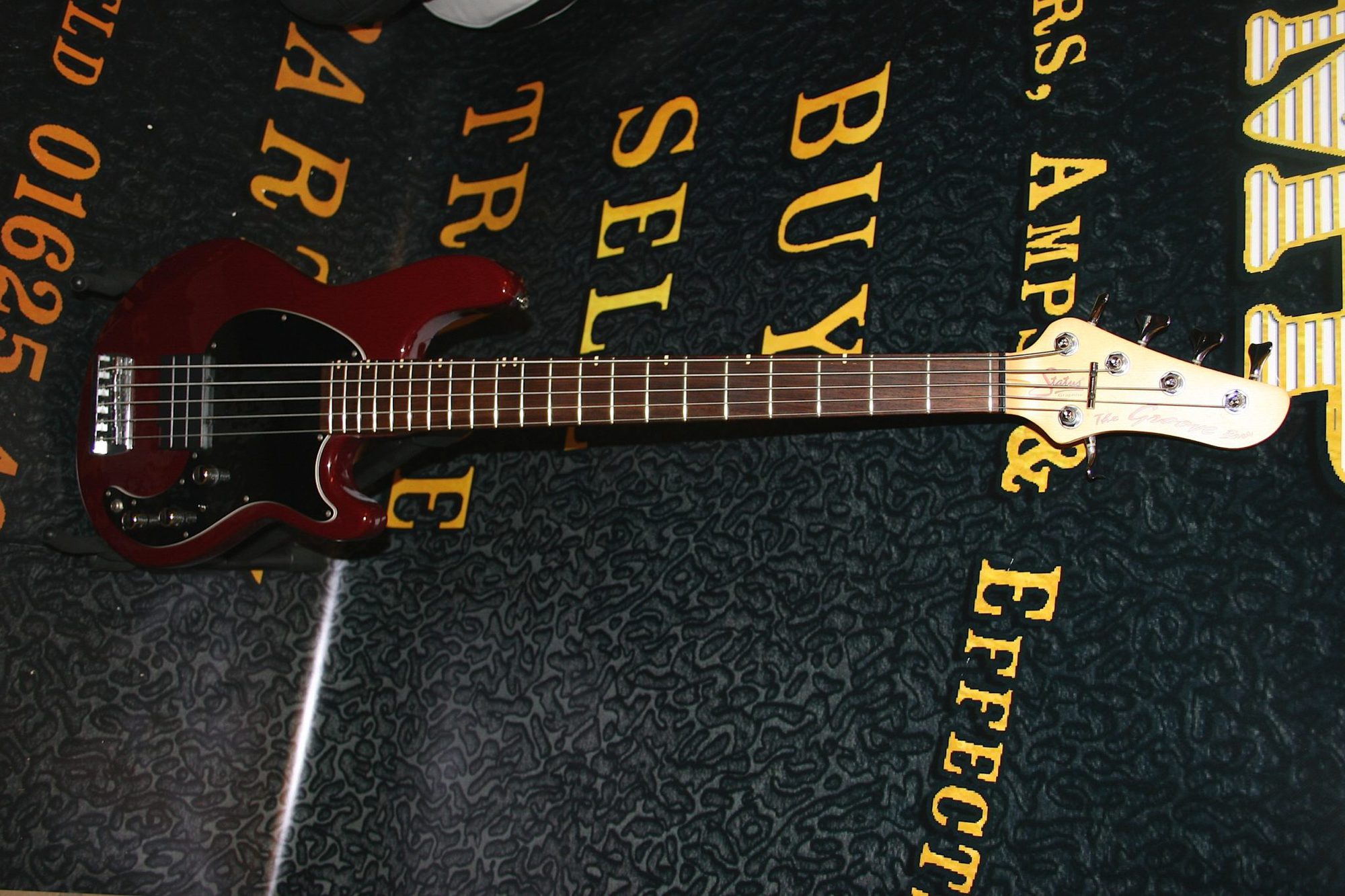 Status 'The Groove' 5 string bass**SOLD - Amp Guitars, Macclesfield